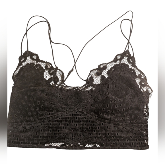 Free People | Intimates & Sleepwear | Free People One Celine Black ...